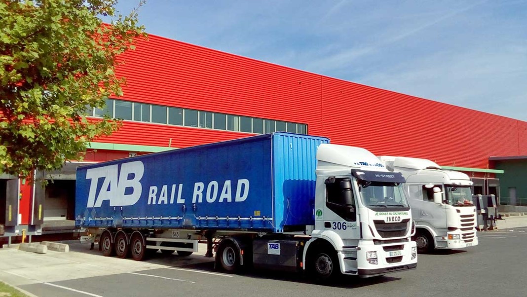 TAB Rail Road roule sur une route durable avec le GNV - TAB transports