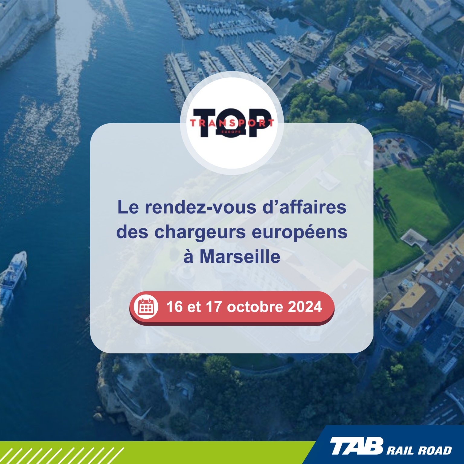 TAB Rail Road sera présent au TOP Transport Europe ! - TAB transports